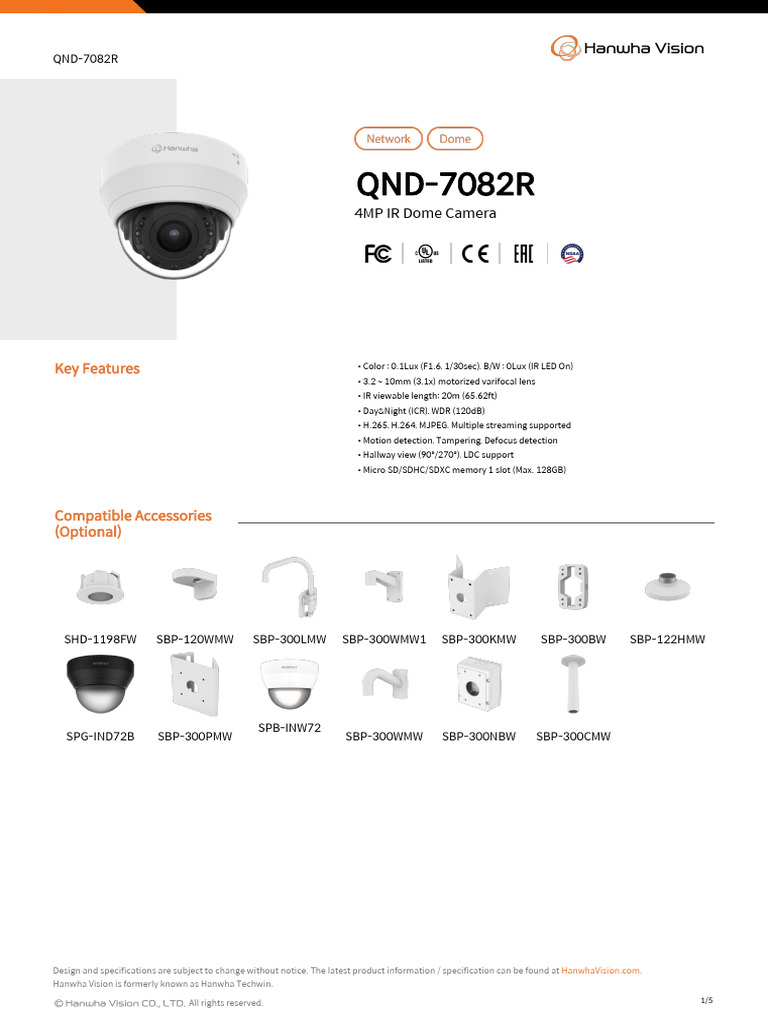 Datasheet Qnd-7082r 250115 en | PDF | Internet Protocols | Networking ...