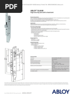 Abloy EL560/EL561 Electric Lock Specs | PDF | Equipment | Manufactured ...