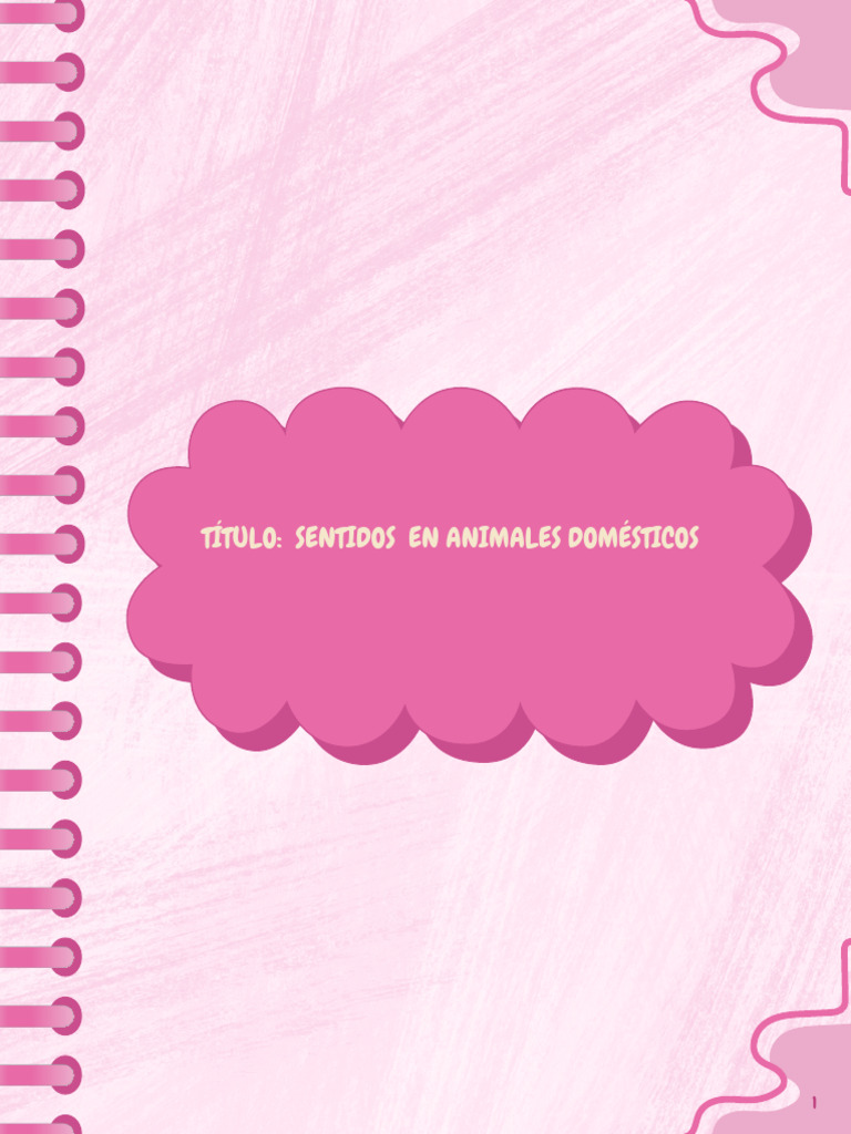 Sentidos en Animales | PDF | Gusto | Perros