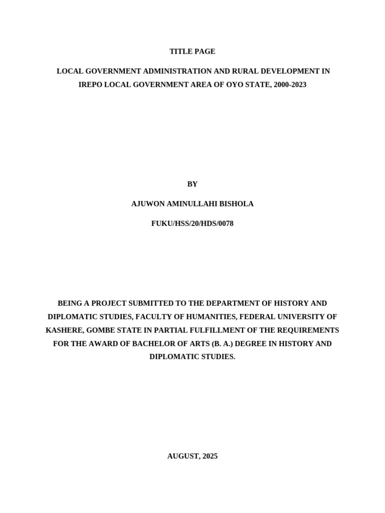AJuwon | PDF | Agriculture