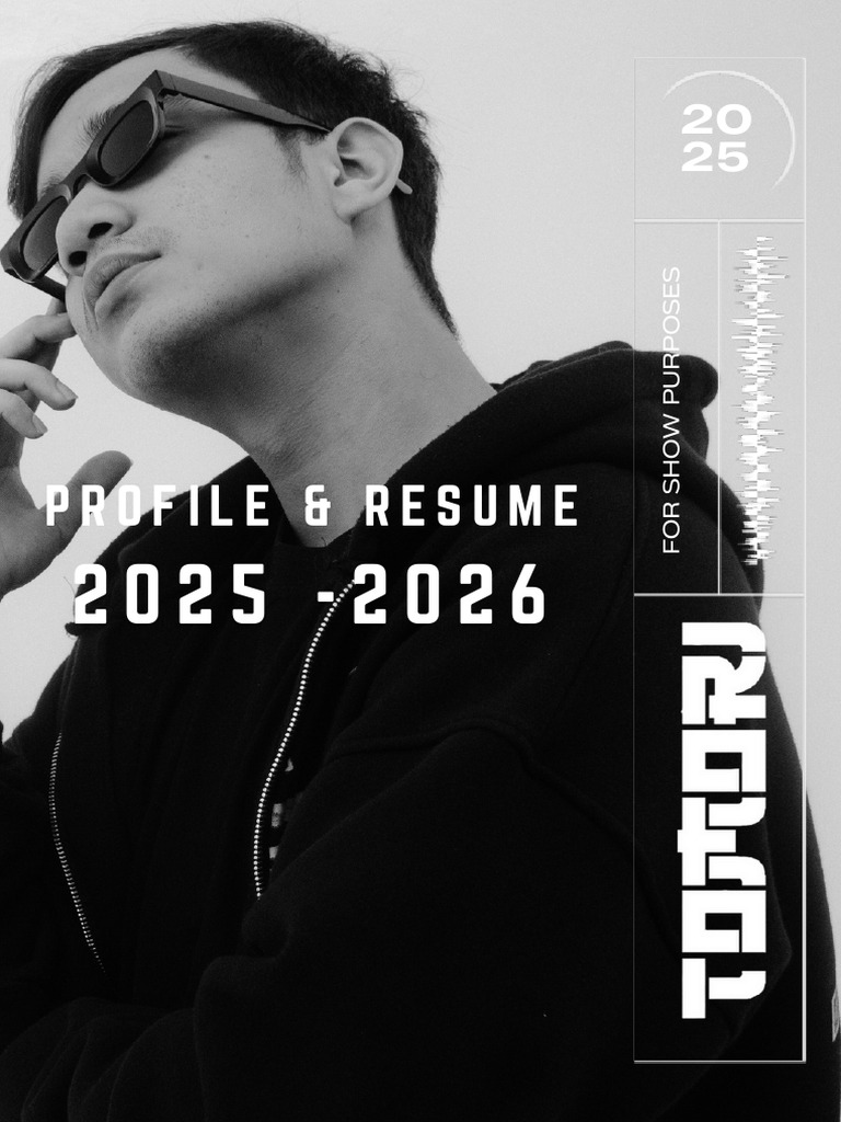 DJ Tomori 2025-2026 | PDF