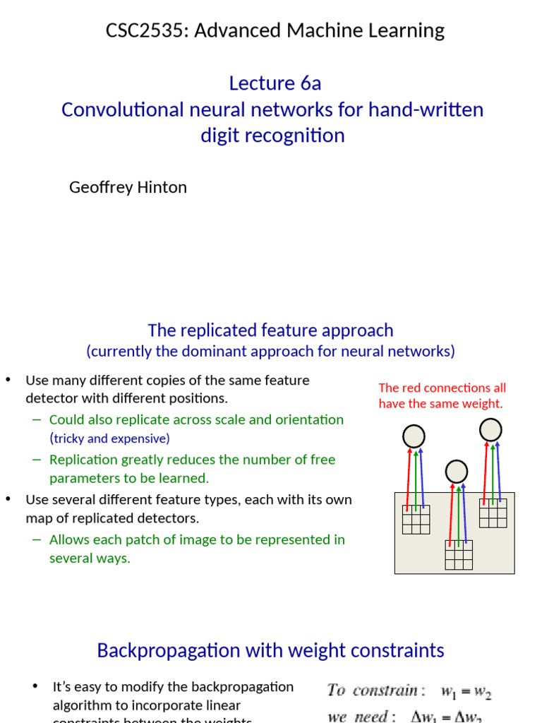 Lec 6 A | PDF | Learning | Computational Science