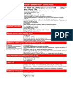 Transportation TREM Card | PDF