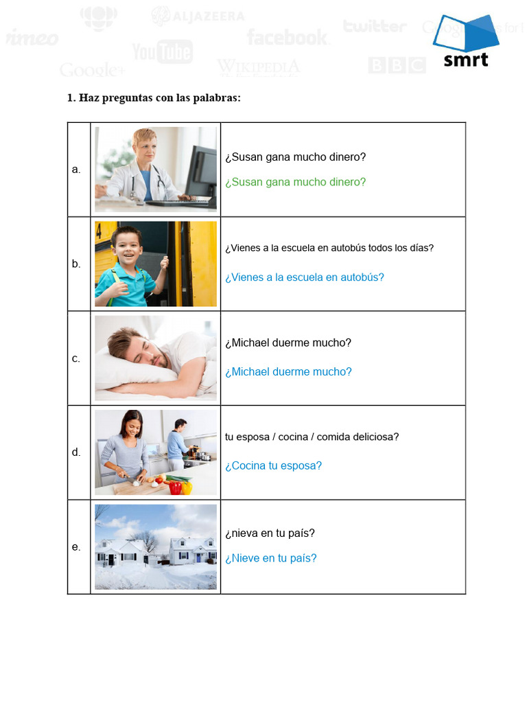 Preguntas y Respuestas en Español | PDF