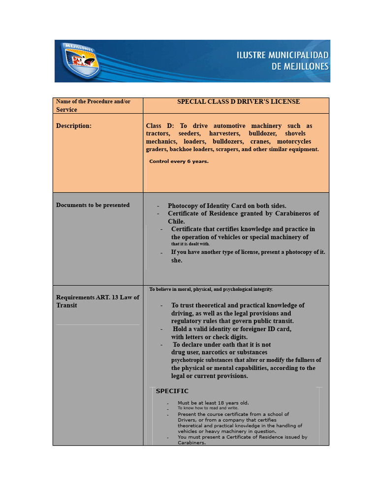 Driver's License CLASS D PDF | PDF | Identity Document | Driver's License