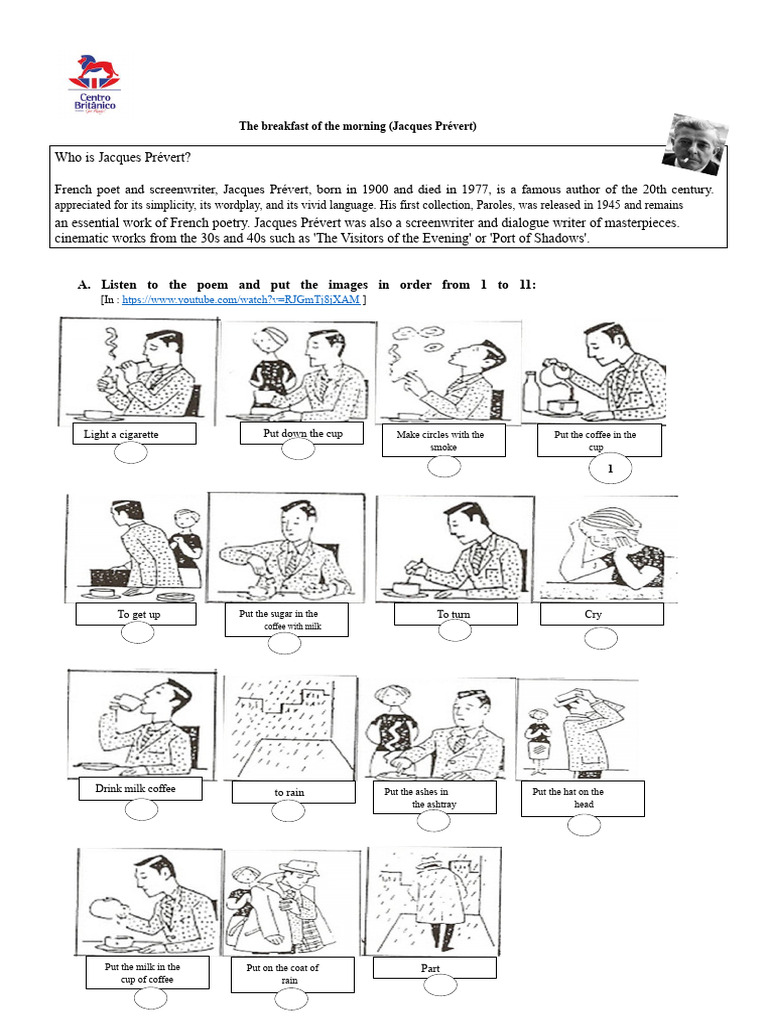 Activity Poem Lunch Morning | PDF | Poetry