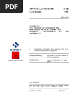 NTC 127 Concrete. Test Method for Determining Organic Impurities in ...