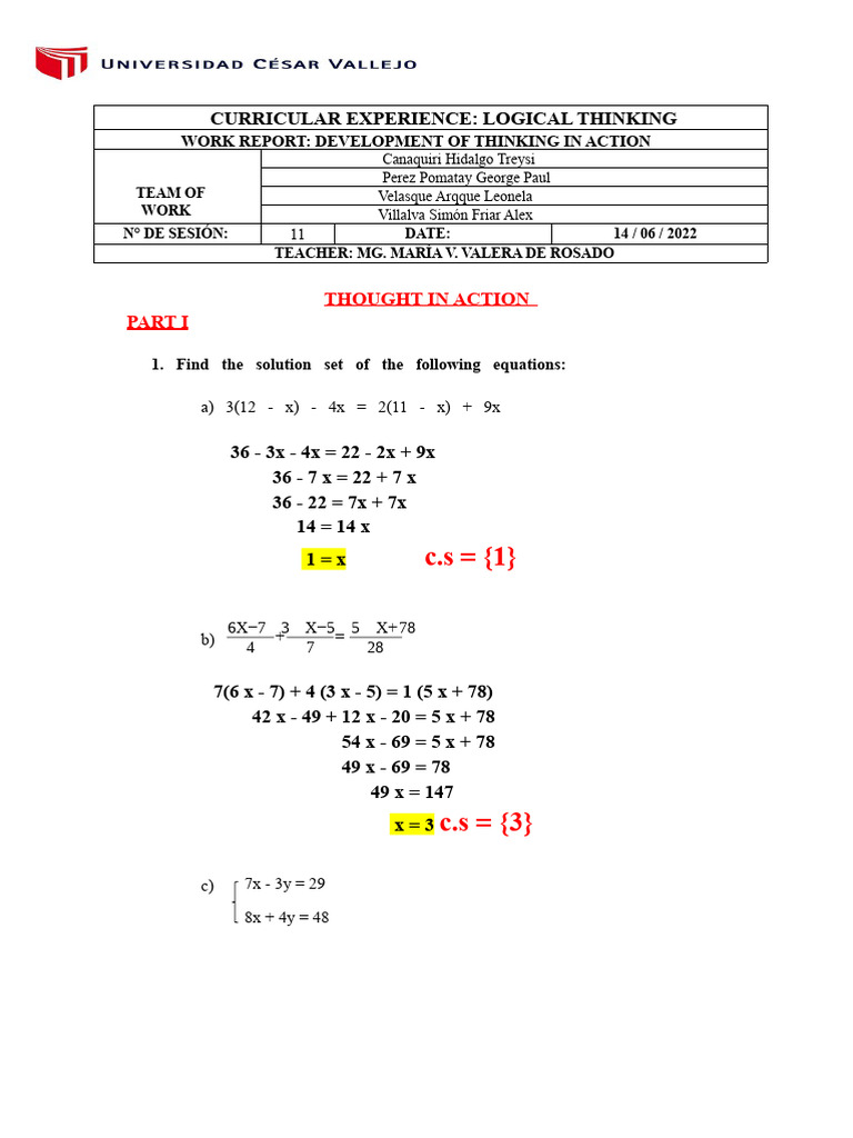 SESSION - 11 Logical Thinking | PDF