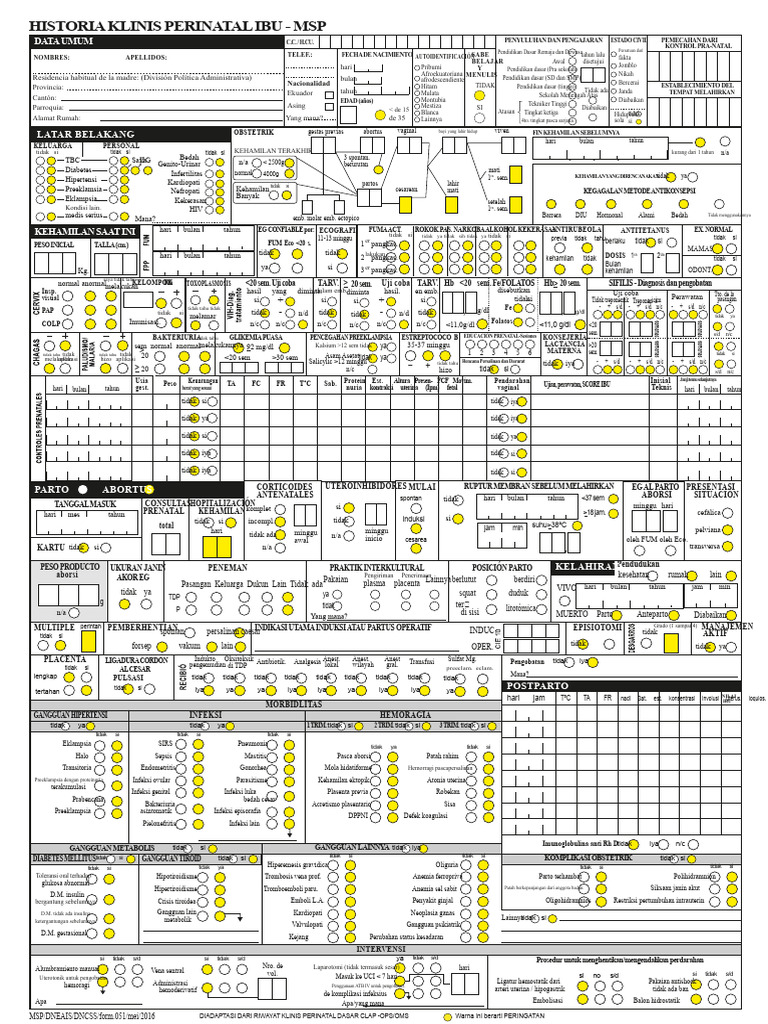 Formulir 051 Versi Disetujui | PDF