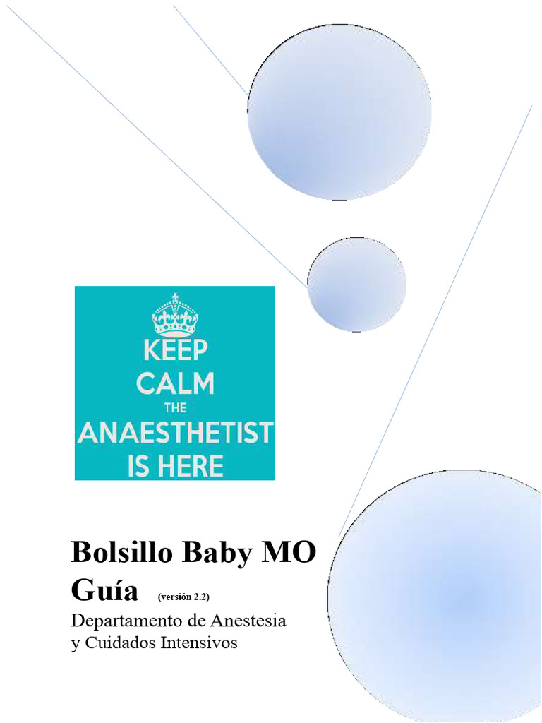 Anaes Baby MO | PDF | Anestesia | Respiración