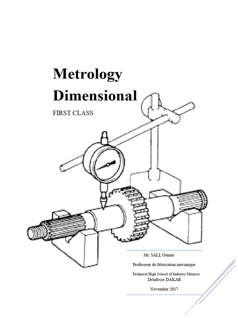 Dimensional Metrology TP | PDF | Accuracy And Precision | Measurement