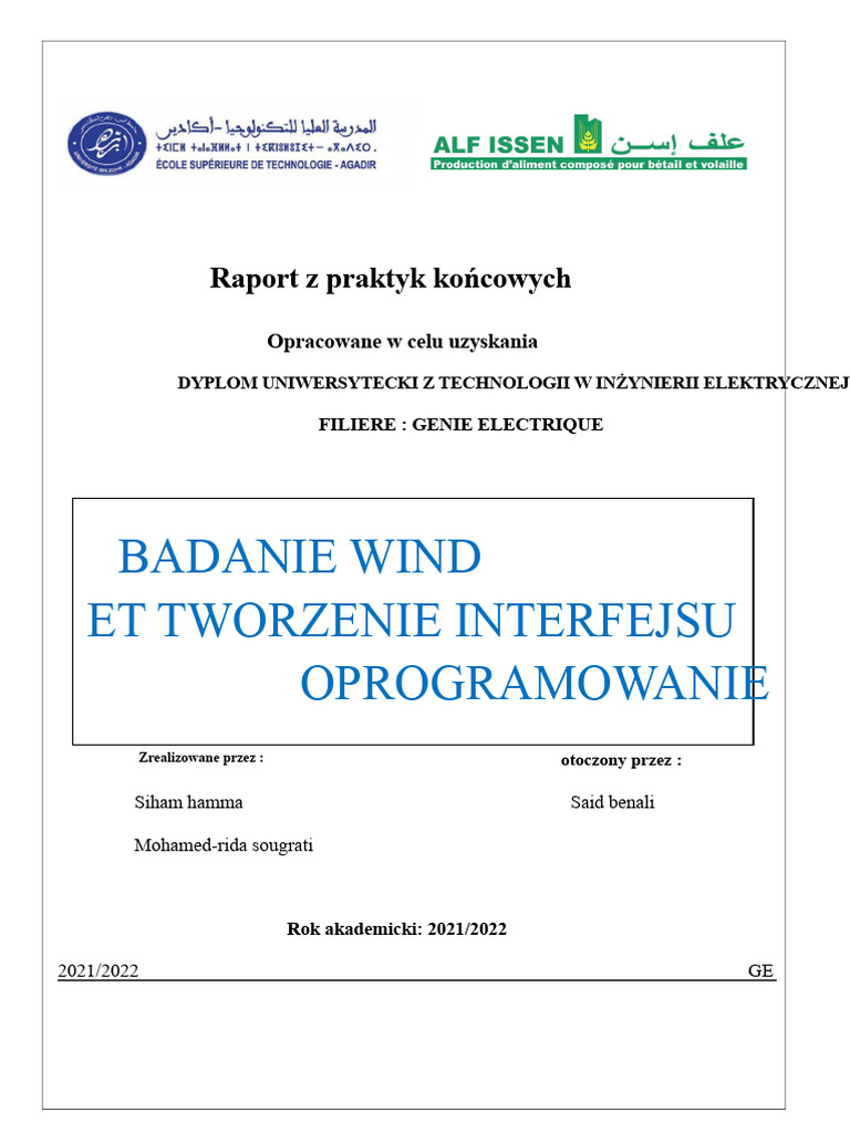 Raport Alf Issen SR VR | PDF