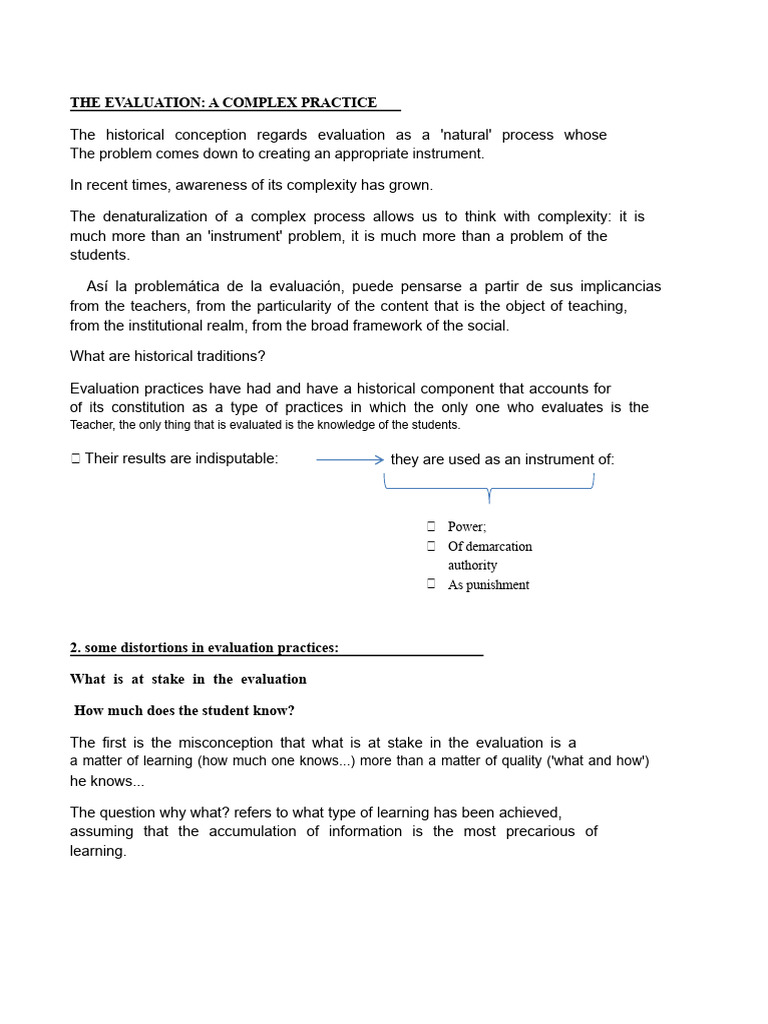 The Steiman Evaluation | PDF | Evaluation | Learning