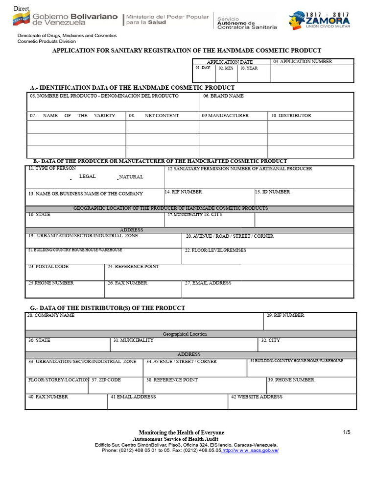 39 - Handmade Products Form | PDF | Authentication | Government And ...