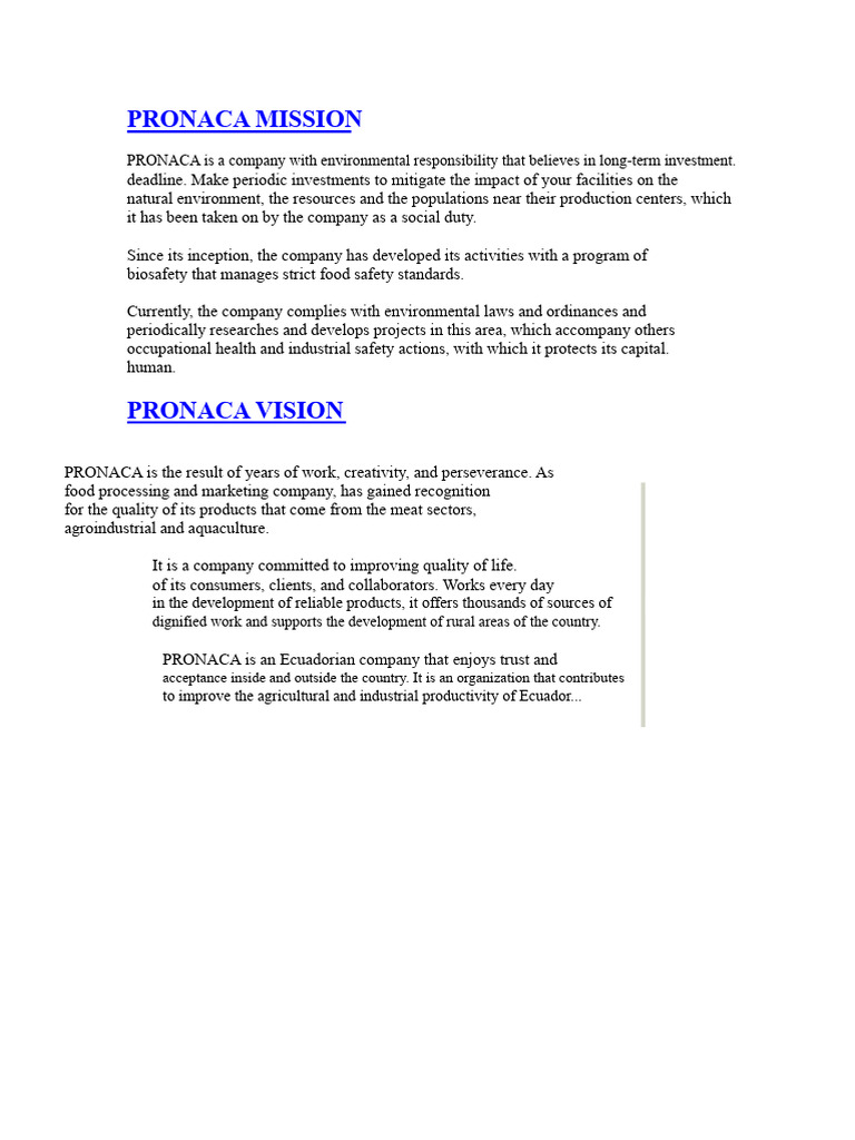 Pronaca Mission | PDF