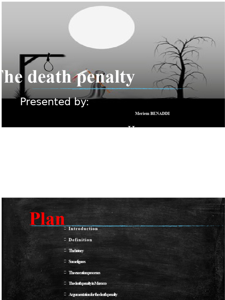 The Death Penalty | PDF | Capital Punishment | Crime & Violence