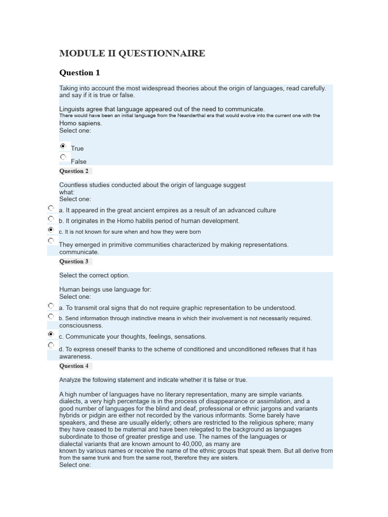 Module 2 Spanish Writing | PDF | Origin Of Language | Dialect