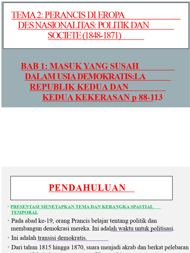 Republik Kedua Dan Kekerasan Kedua | PDF