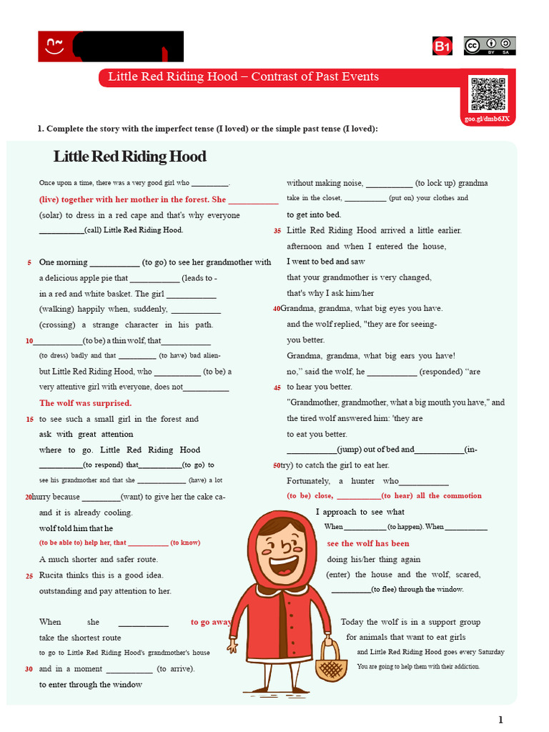 Little Red Riding Hood Story Analysis | PDF | Little Red Riding Hood