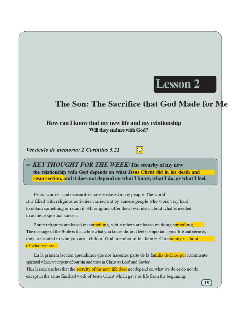 Lesson No. 02 Discipleship | PDF | Jesus | Eternal Life (Christianity)