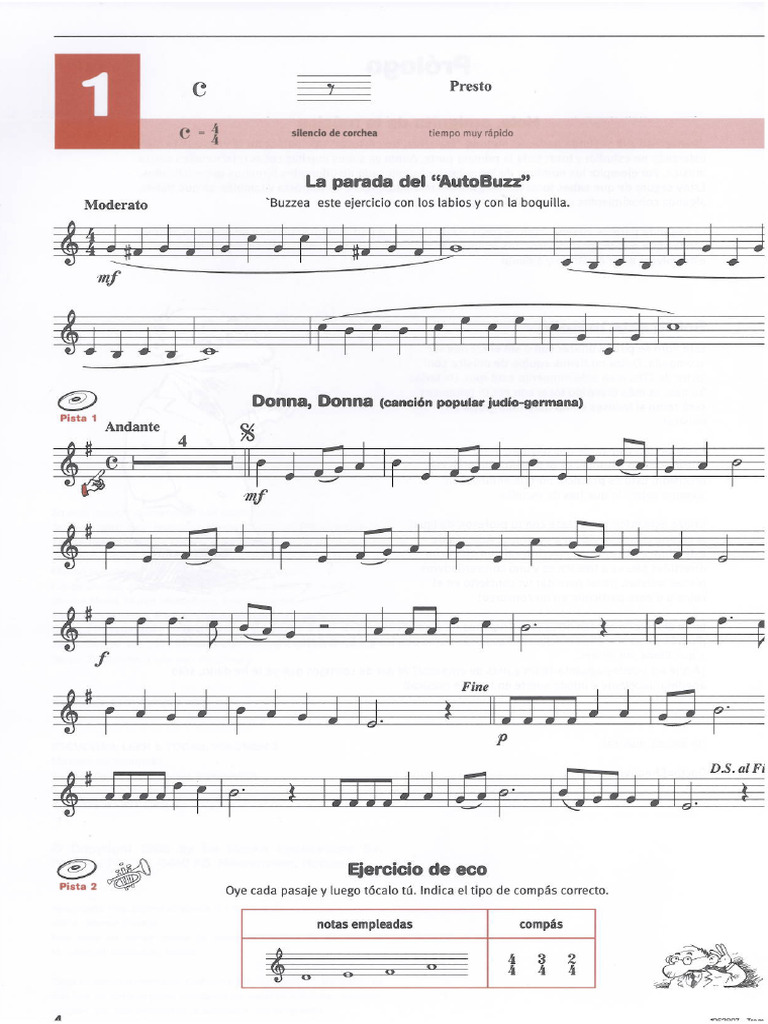 Escuchar, Leer y Tocar 2 | PDF