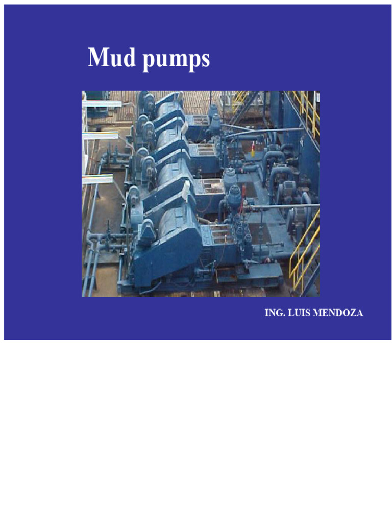 Mud Pumps New | PDF | Pump | Gas Technologies