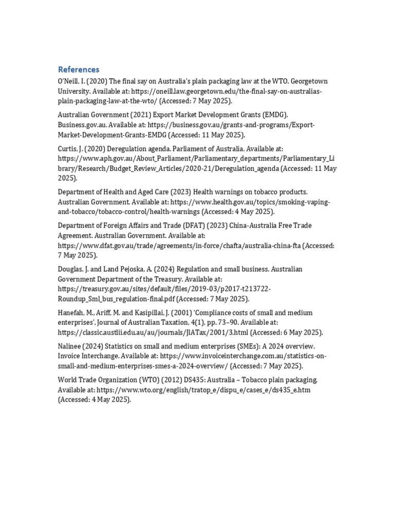 Harvard Style Reference List | PDF
