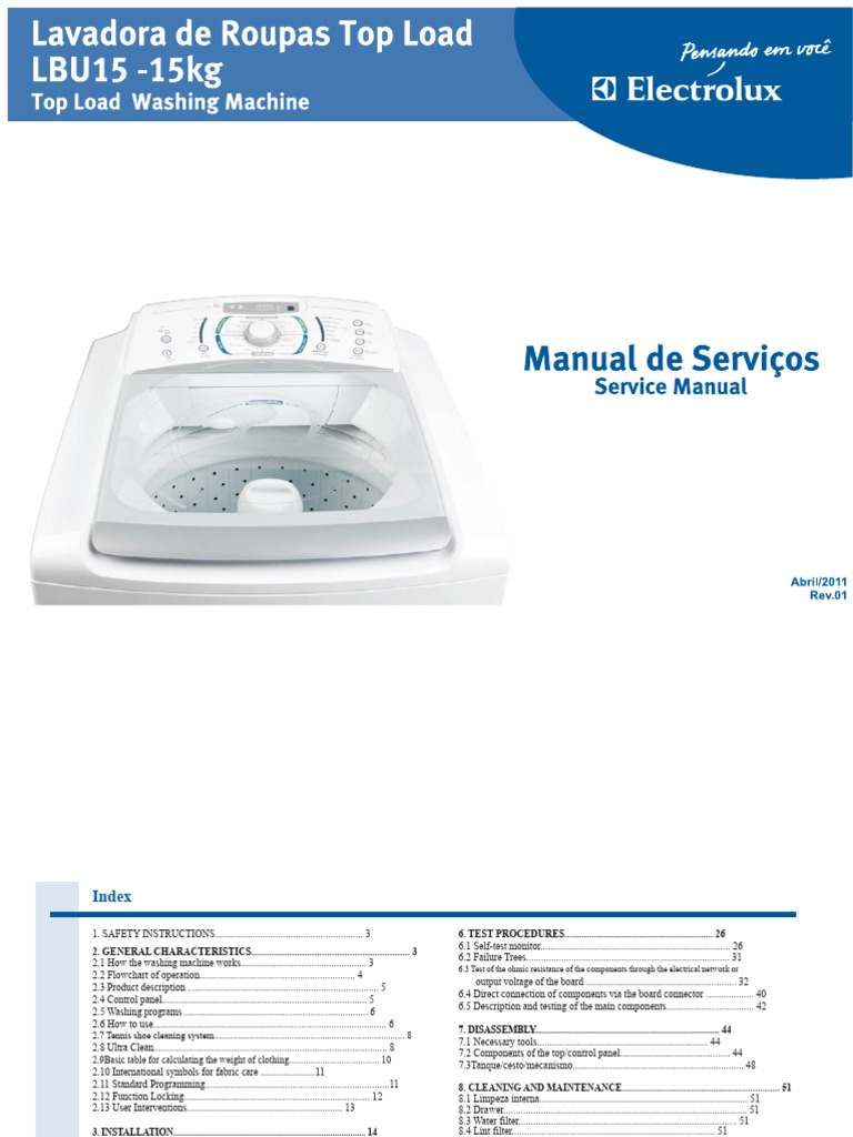 Washing Machine User Guide and Safety | PDF | Washing Machine