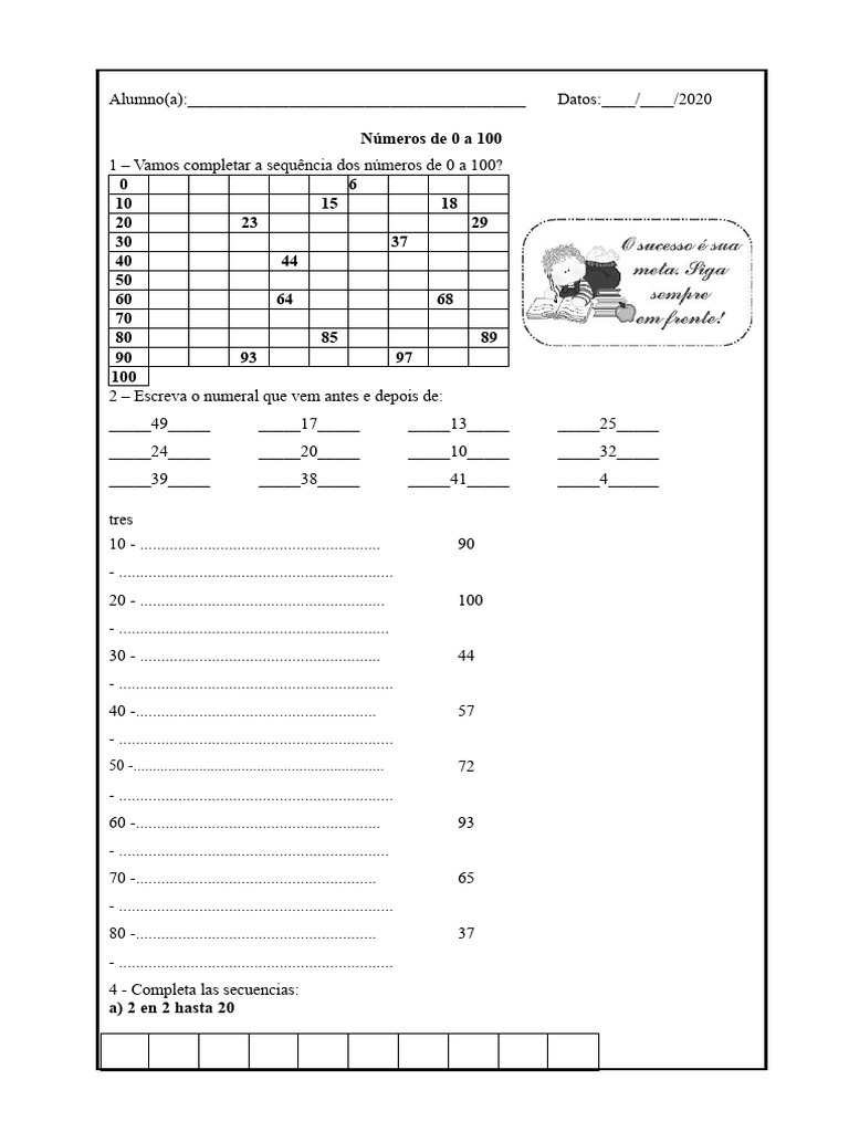 Componer y Descomponer Números Hasta 1.000 | PDF