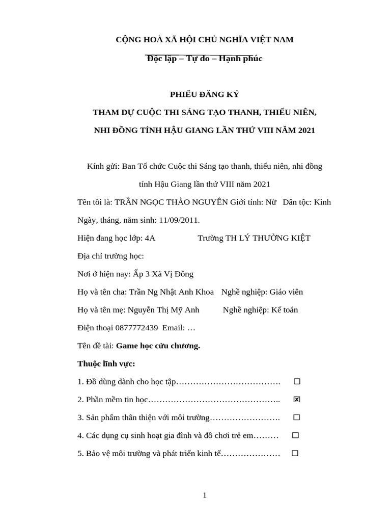 Sang Tao TTNND Game Luyen Go Phim | PDF