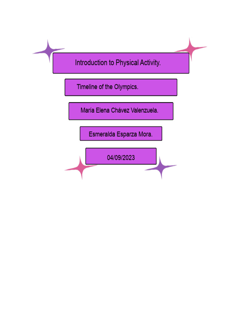 Olympic Games History Timeline | PDF | Olympic Games | Track And Field