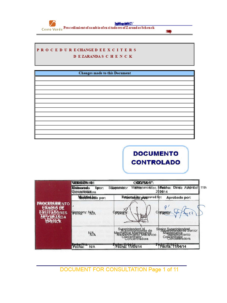 SMTCpr0081 - Change Exciters Screen SCHENCK - v01 | PDF | Crane ...
