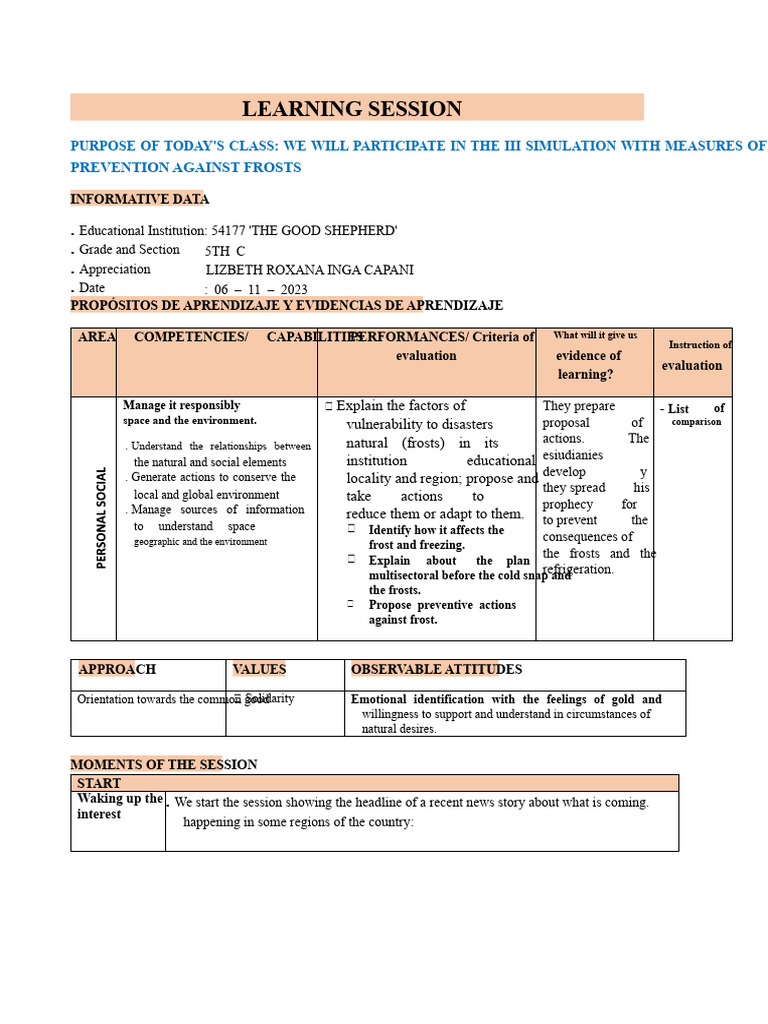 Social Personnel Session Simulation Before Frosts | PDF | Simulation ...