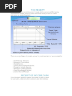 Types of Receipt | PDF | Receipt | Payments