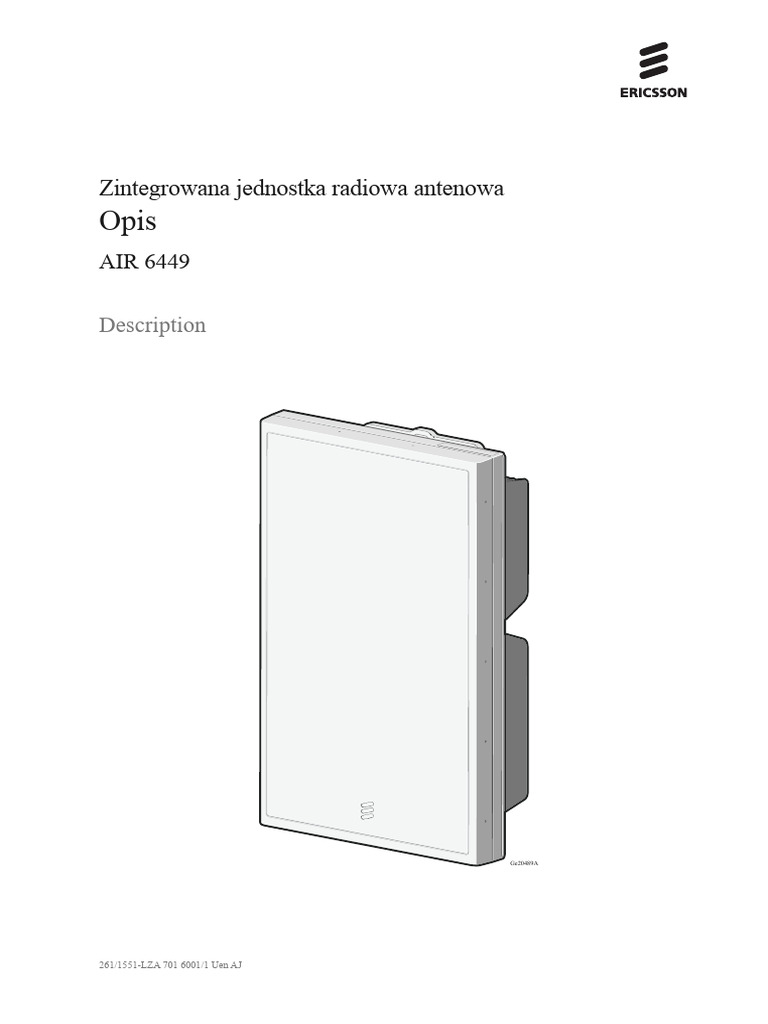 Ericsson AIR 6449 | PDF