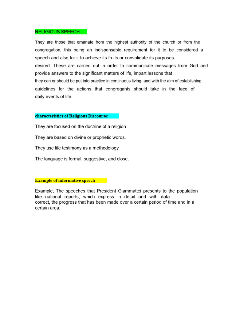 RELIGIOUS DISCOURSE Round Table | PDF