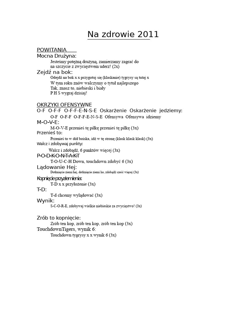 Na Zdrowie | PDF