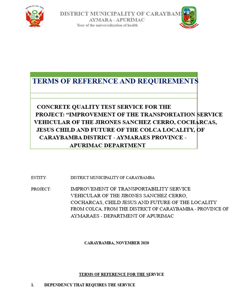 Quality Control Tests For Concrete | PDF | Concrete
