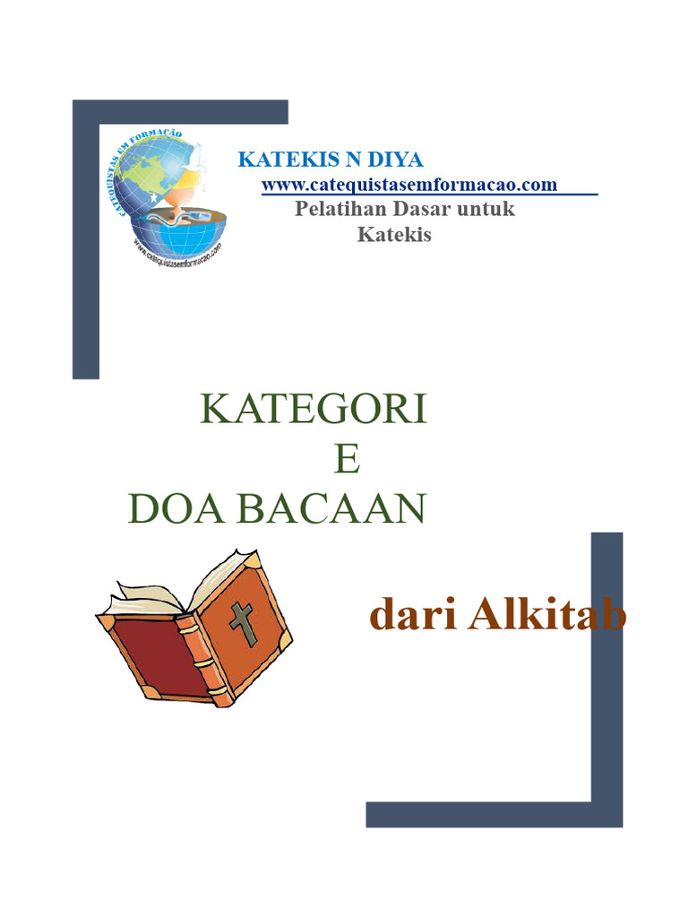 Katekese Dan Pembacaan Doa | PDF