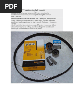 Fan Belt Adjustment and Installation Guide | PDF | Belt (Mechanical ...