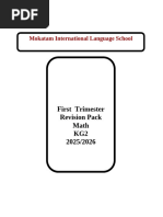 Material Covered Kg2 2025 | PDF