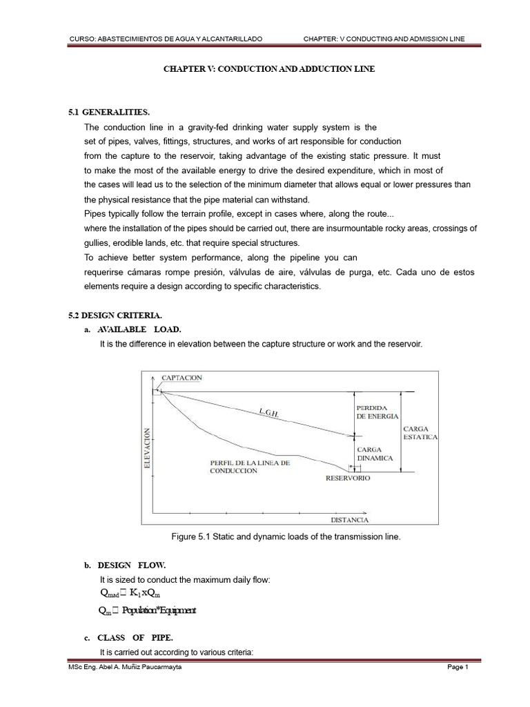 Water Conduction and Adduction Systems | PDF | Valve | Pipe (Fluid ...