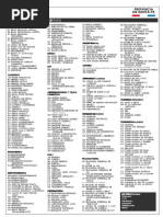 CODURI Boala - Lista 999 | PDF