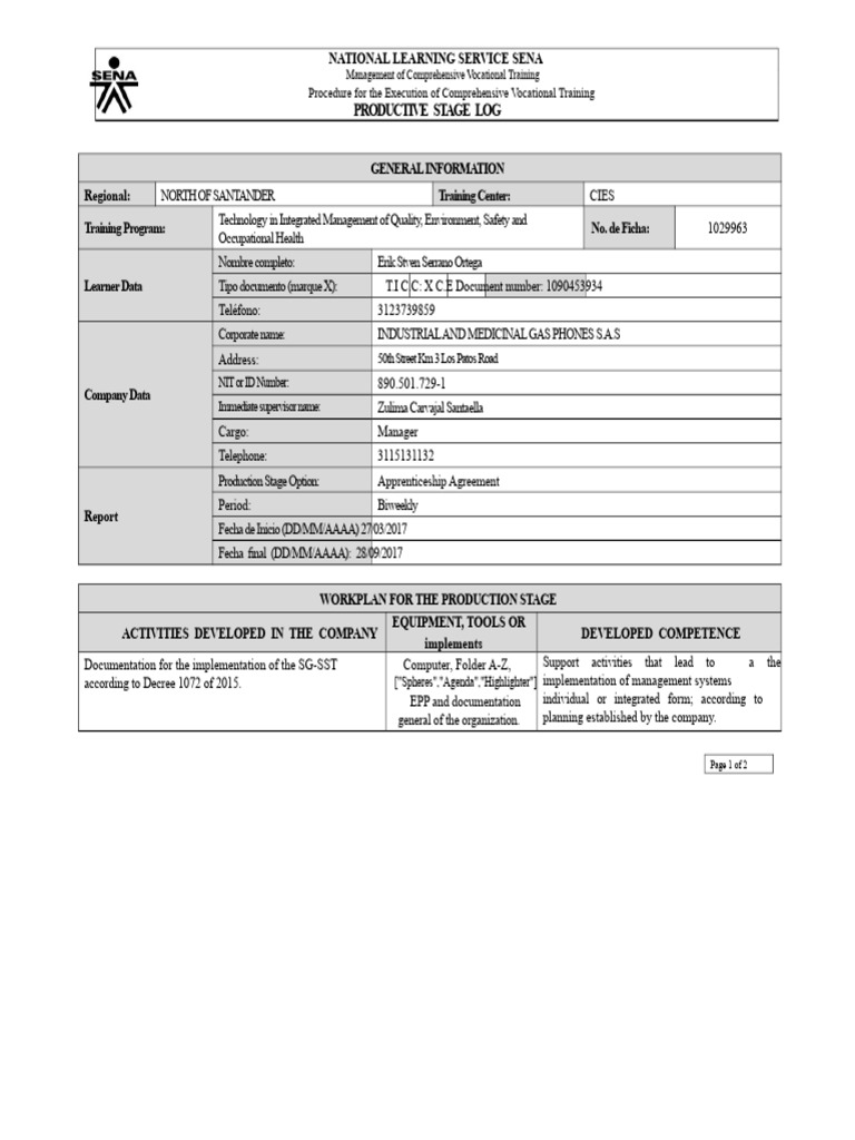 Logbook No. 12 | PDF | Vocational Education | Career And Technical Education