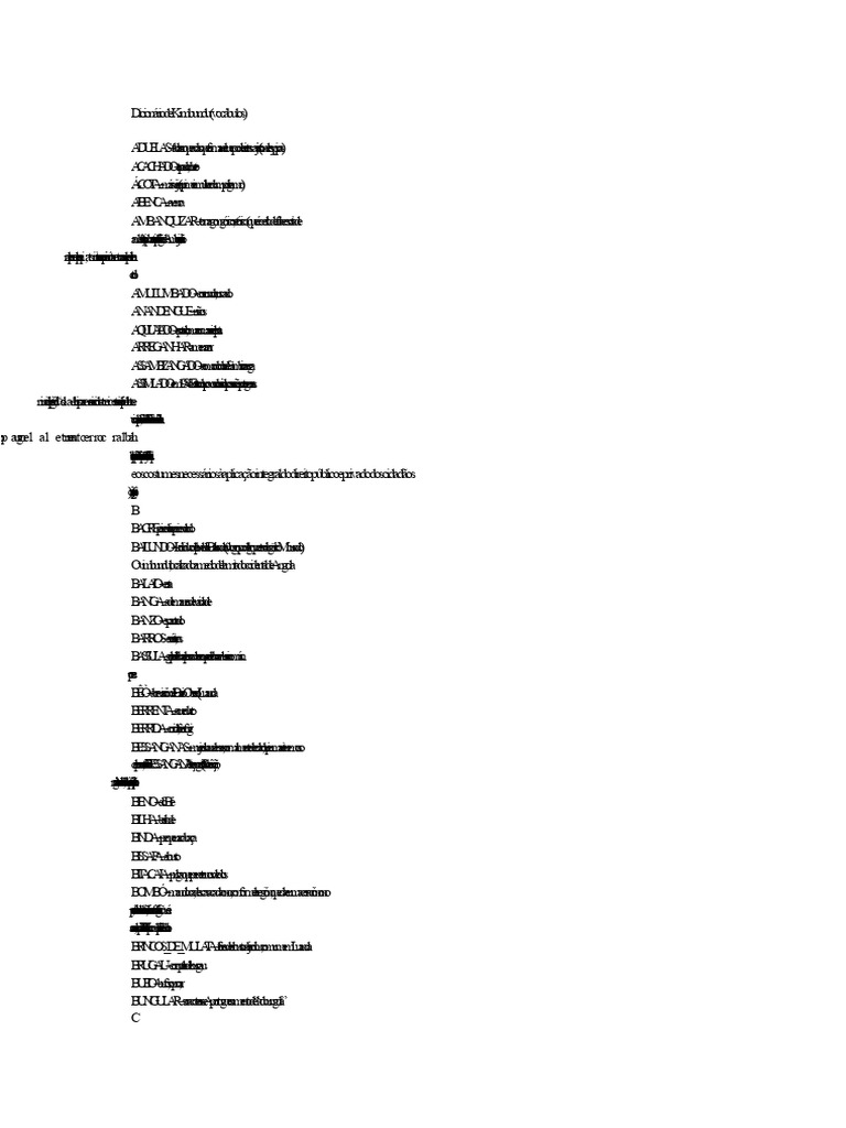 Vocablos de Kimbundu | PDF