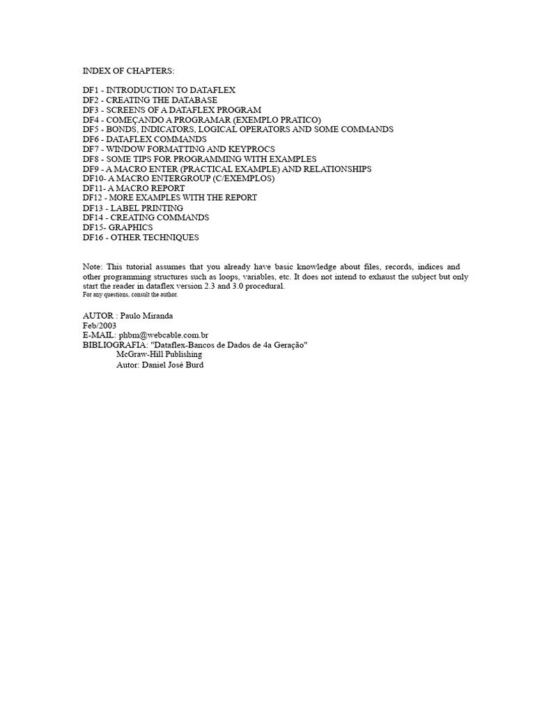 Tutorial Dataflex PDF | PDF | Control Flow | String (Computer Science)