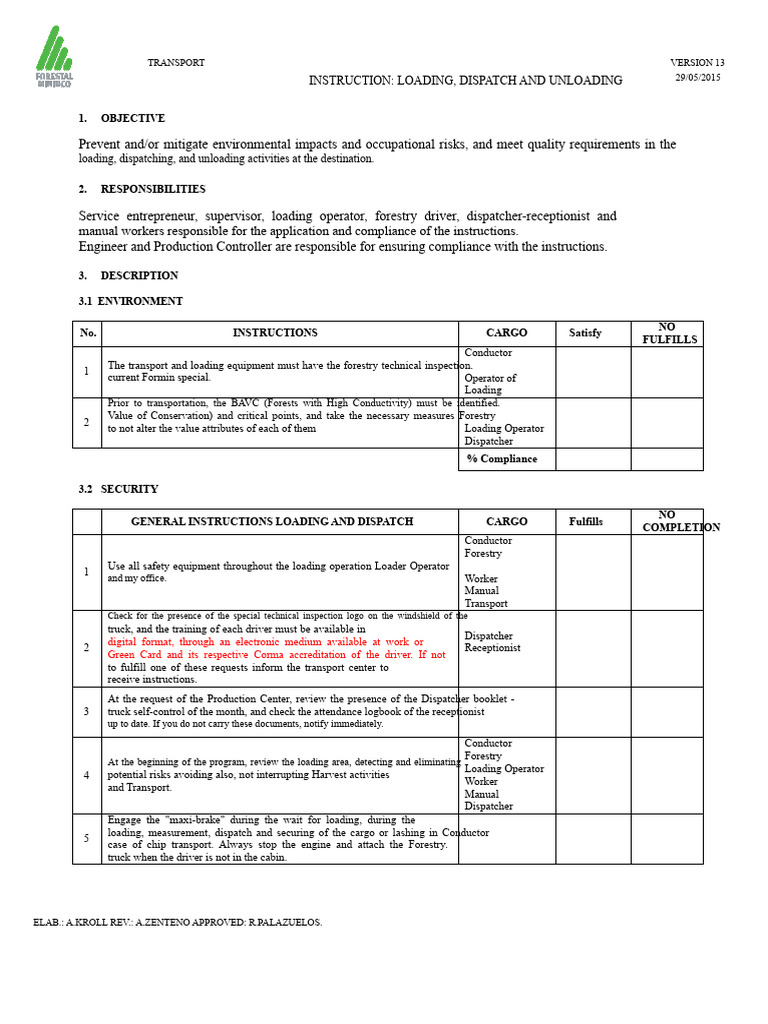 Loading and Dispatch Safety Guidelines | PDF | Truck | Crane (Machine)