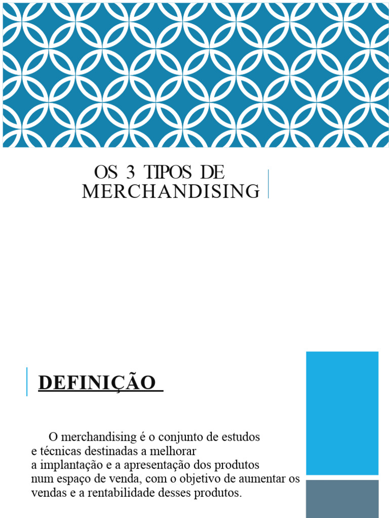 Tipos de Merchandising: Guia Completo | PDF | Merchandising | Mercado ...