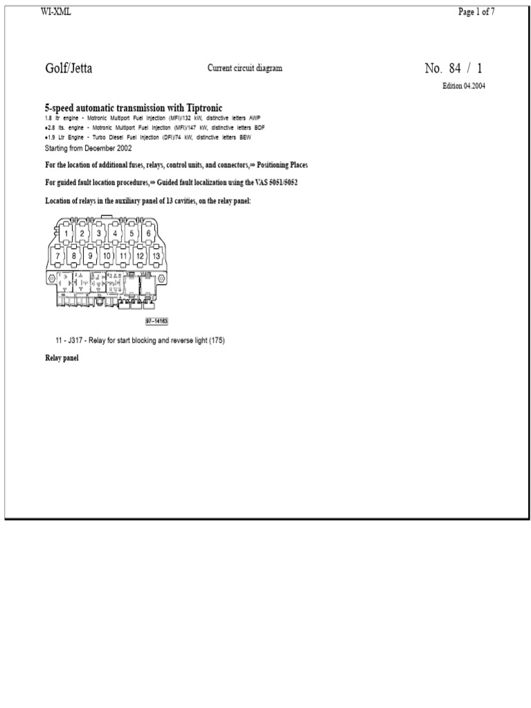 WD Transmission 09A - 5 Speed | PDF | Relay | Vehicle Technology