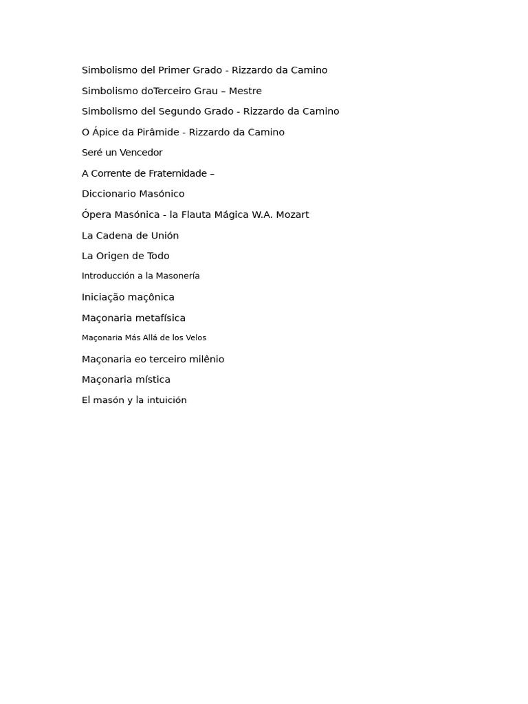 Libros Rizzardo Camino | PDF